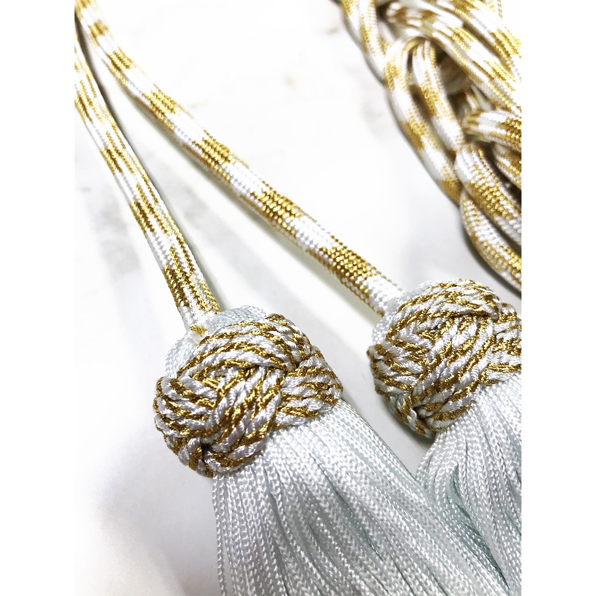 Cíngulo CYBIC SG 4 metros Branco/Dourado